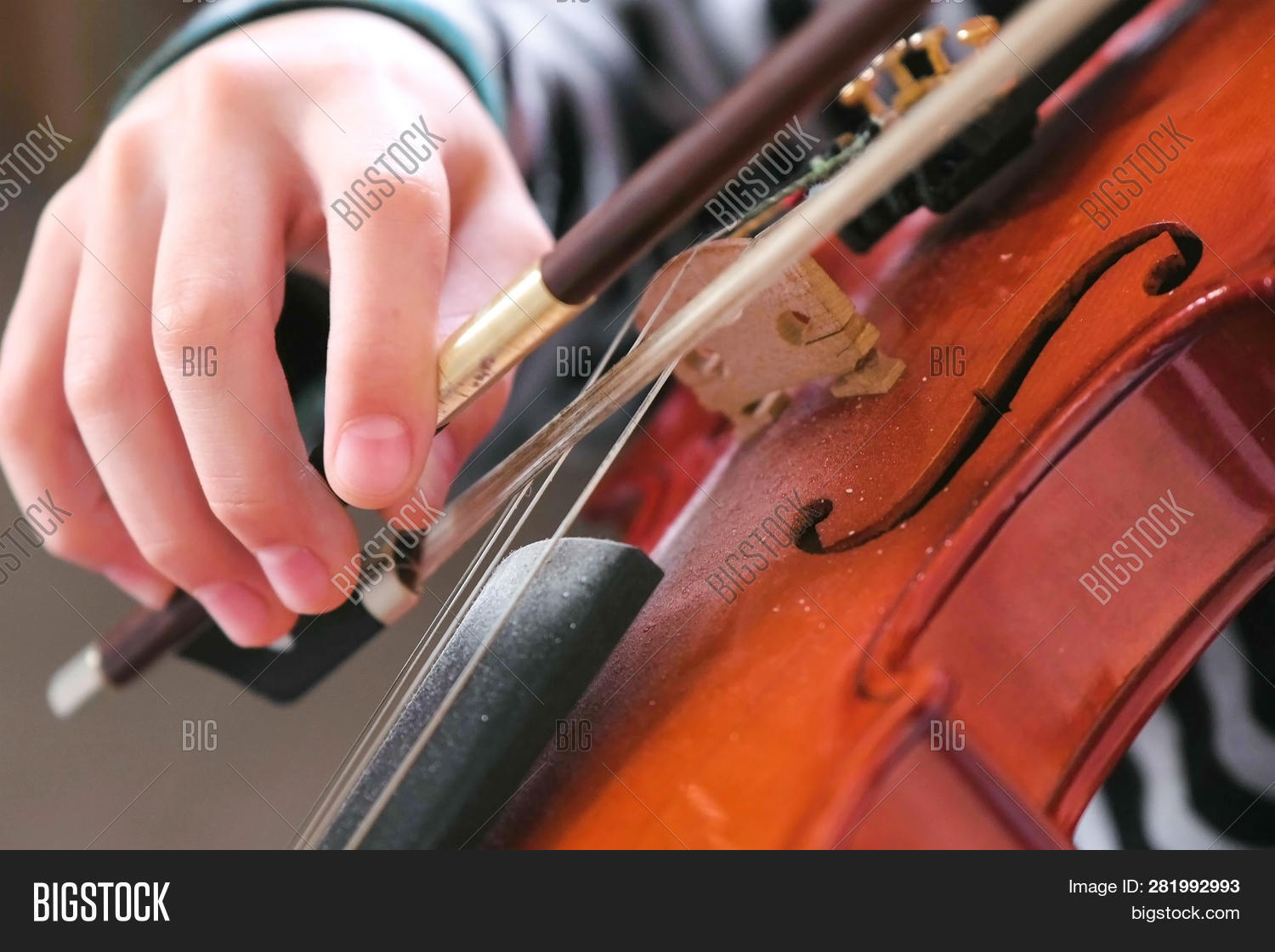Violin Boys Hands. Boy Image & Photo (Free Trial) | Bigstock