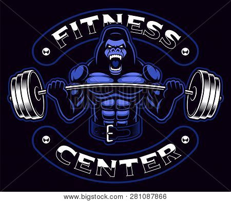 Gorilla Bodybuilder Vector & Photo (Free Trial) | Bigstock