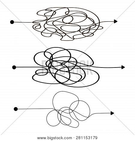 Insane Messy Line. Vector & Photo (Free Trial) | Bigstock