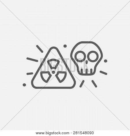 Radiation Hazard Icon Vector & Photo (Free Trial) | Bigstock