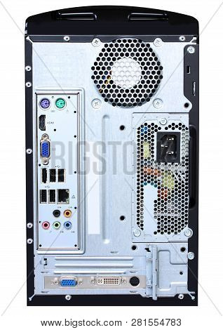 Computer Cpu Back Image & Photo (Free Trial) | Bigstock