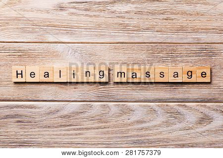 Healing Massage Word Image & Photo (Free Trial) | Bigstock