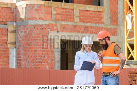 Construction "building Relationship" Images, Illustrations & Vectors ...