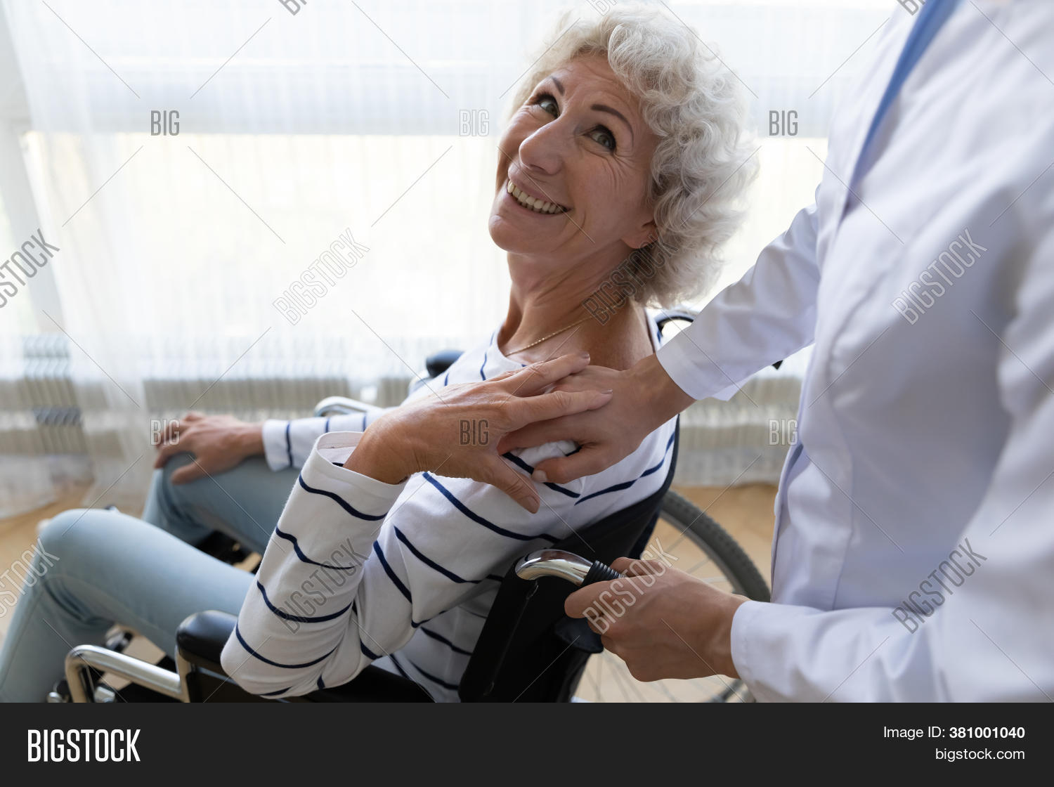 Smiling Disabled Image & Photo (Free Trial) | Bigstock