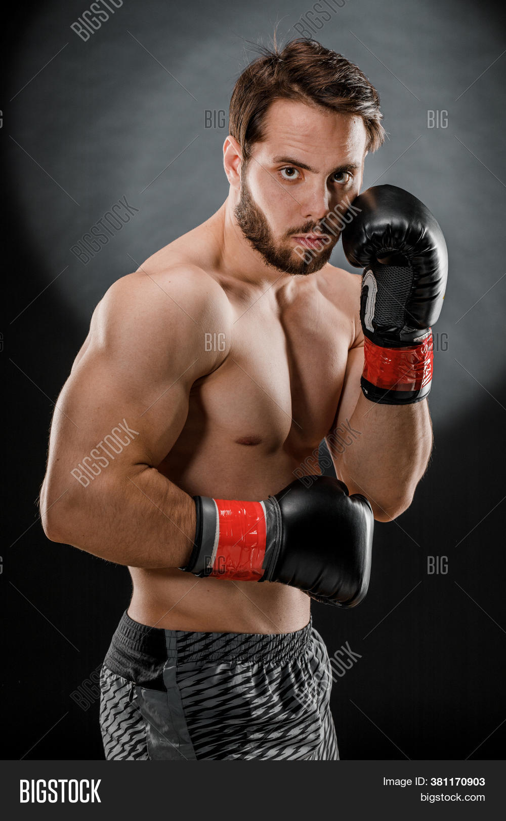 Man Boxing Gloves. Man Image & Photo (Free Trial) | Bigstock