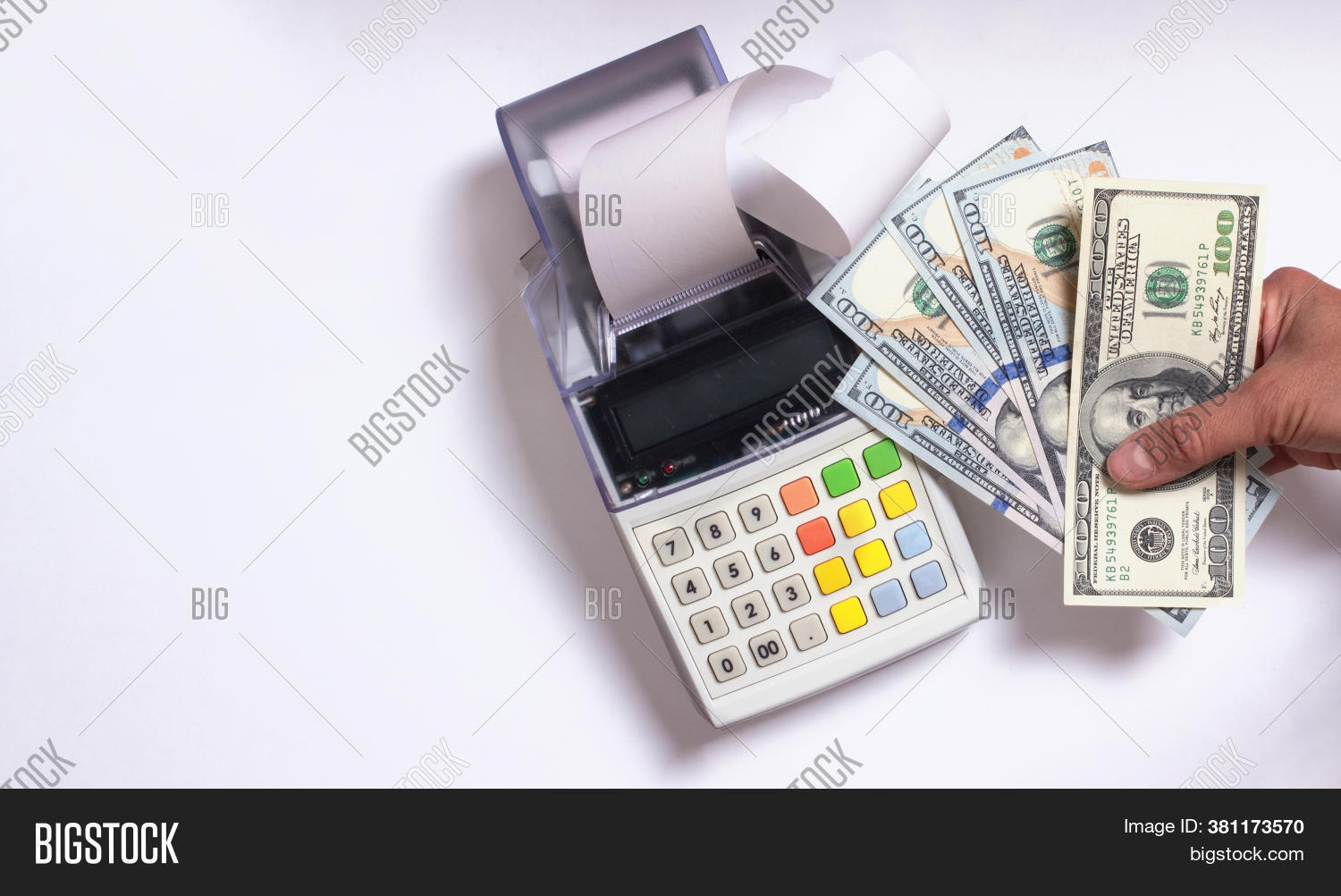 Top View Cash Register Image & Photo (Free Trial) | Bigstock