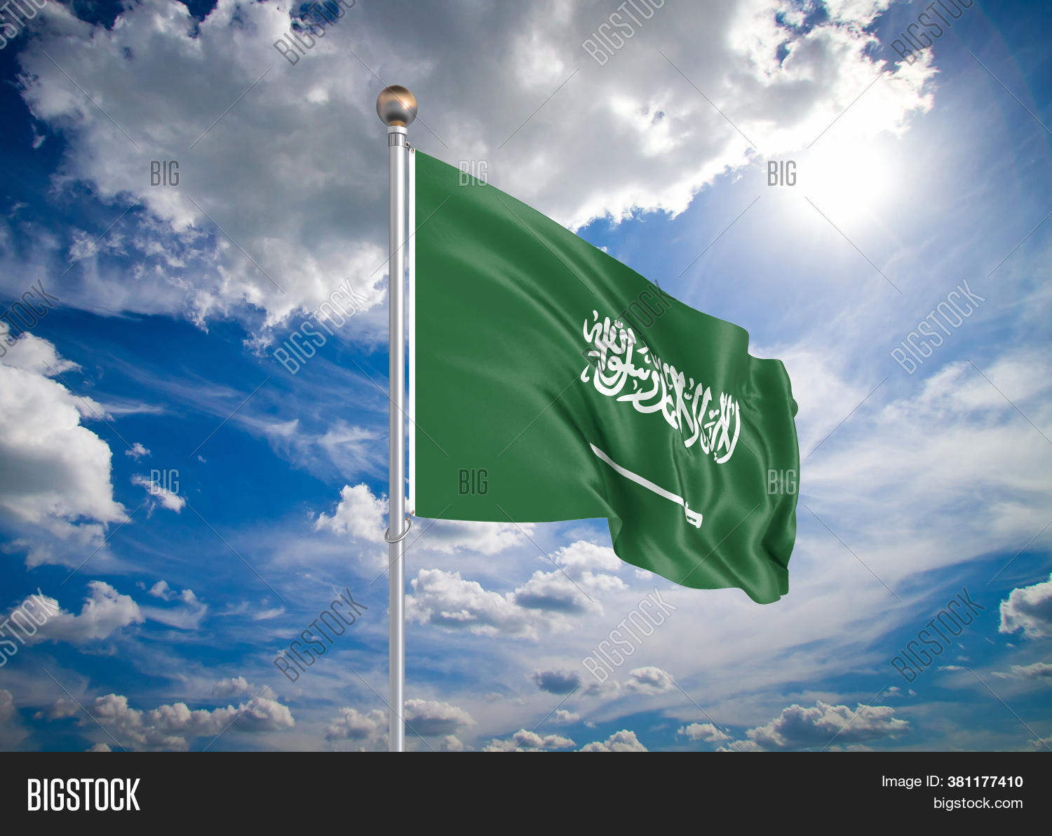 Realistic Flag. 3d Image & Photo (Free Trial) | Bigstock
