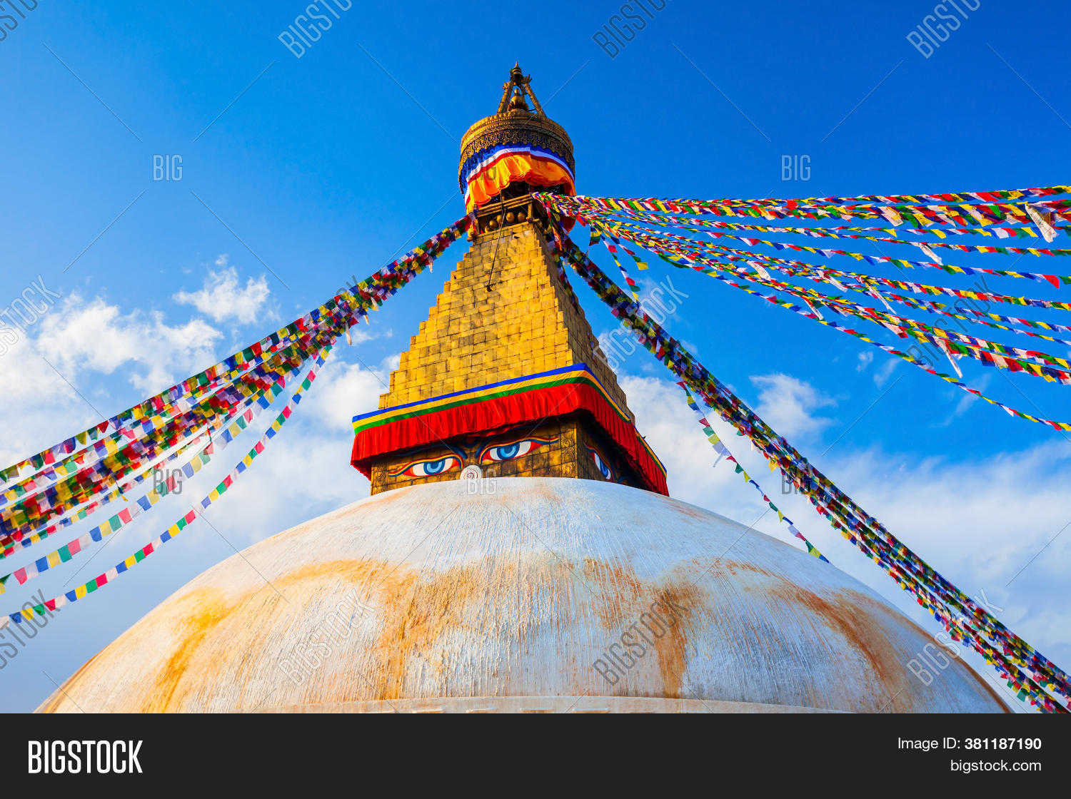 Boudhanath Great Stupa Image & Photo (Free Trial) | Bigstock