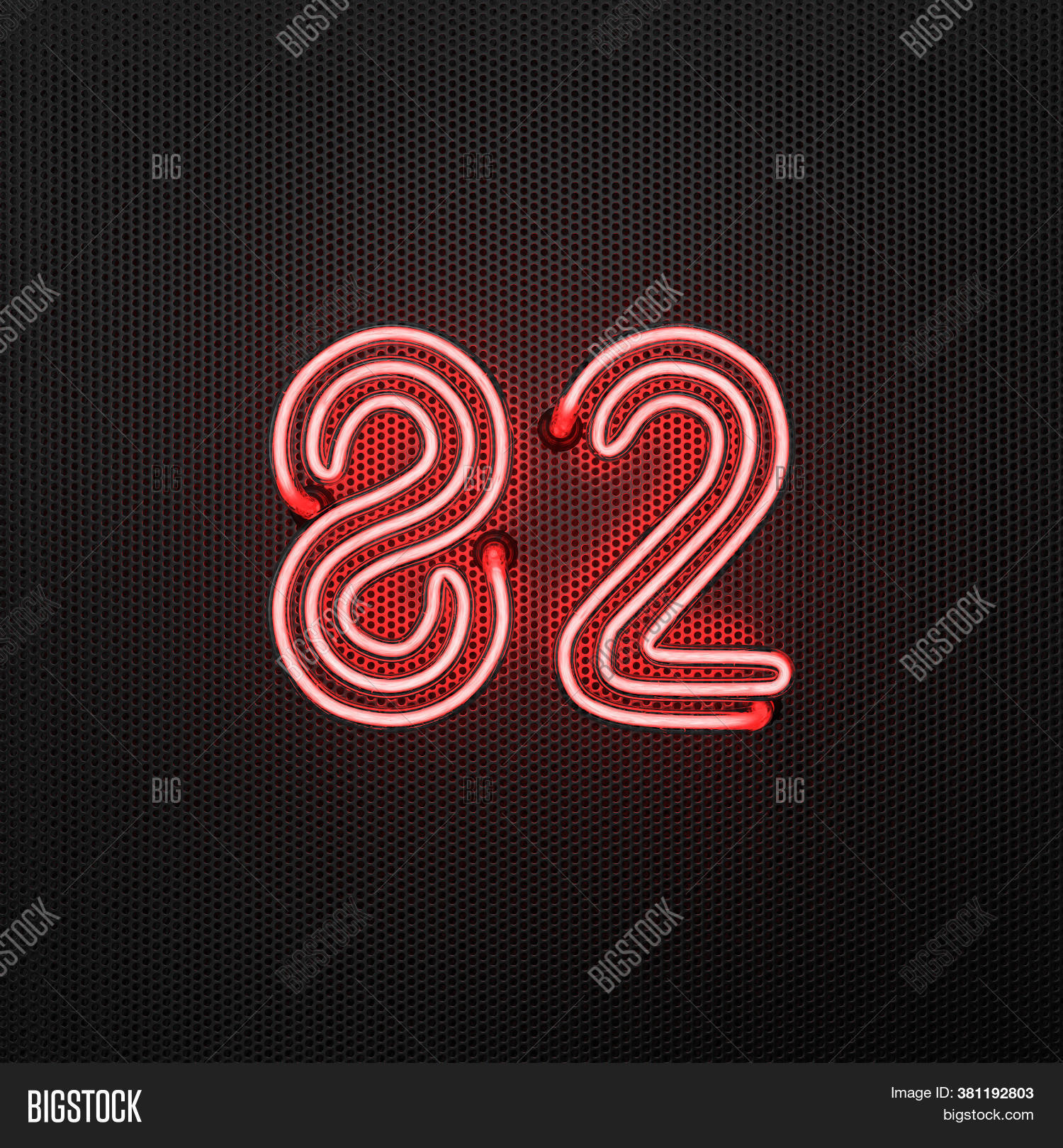 Glowing Red Neon Image & Photo (Free Trial) | Bigstock