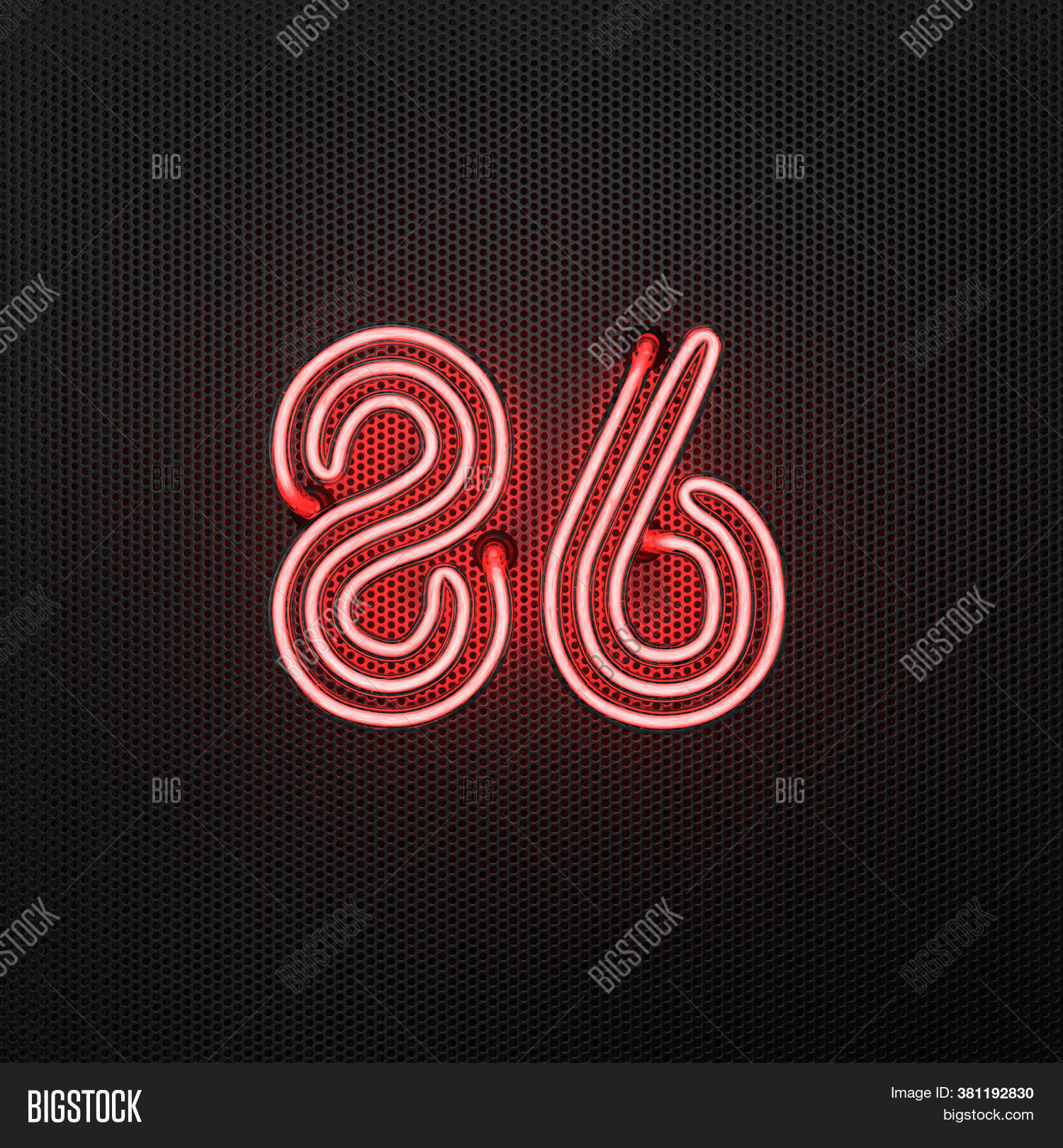 Glowing Red Neon Image & Photo (Free Trial) | Bigstock