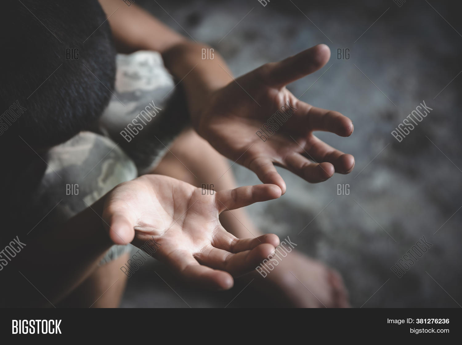 Poor Boy Beggar. Human Image & Photo (Free Trial) | Bigstock