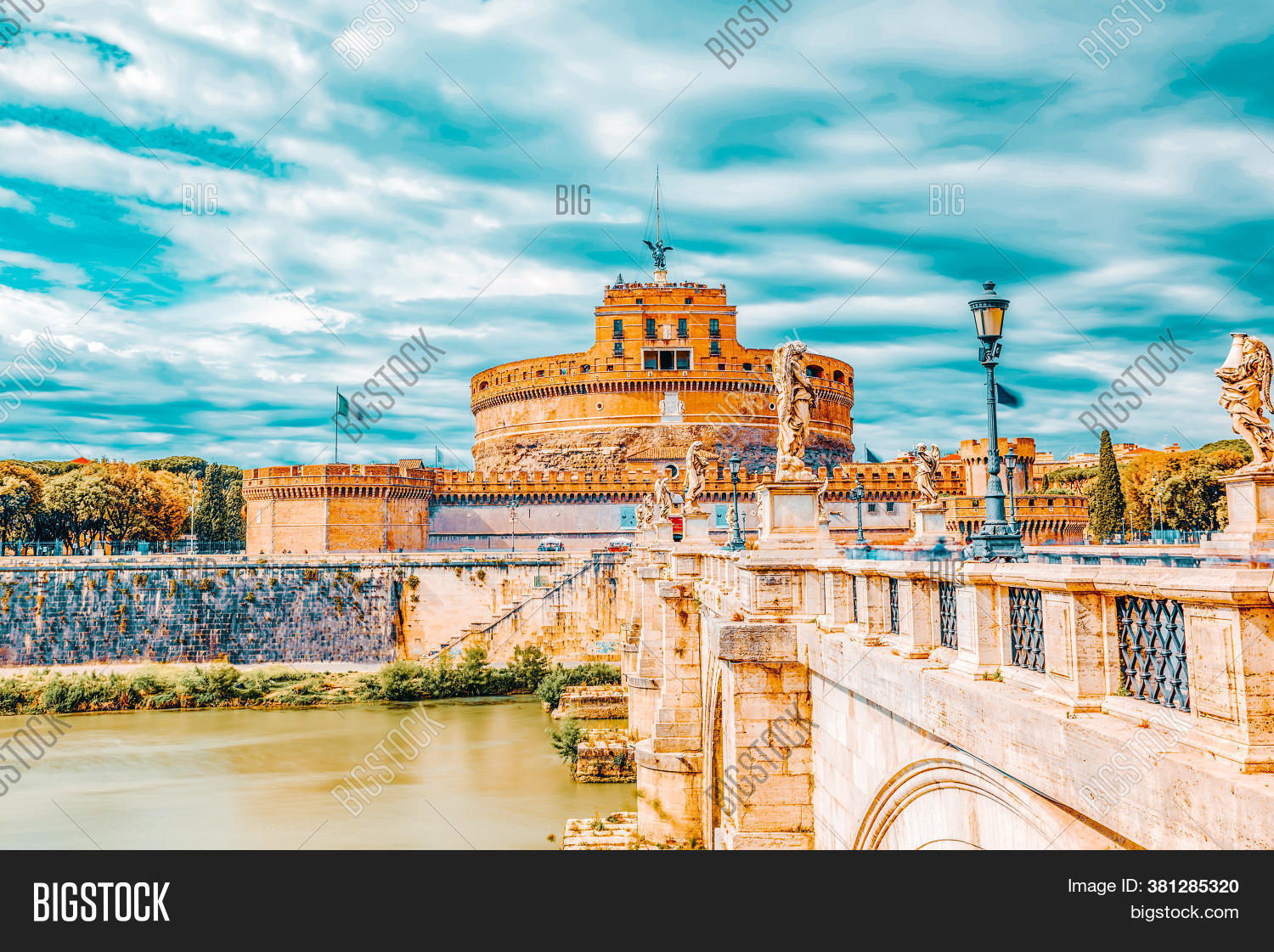 Tiber River, Ponte Image & Photo (Free Trial) | Bigstock