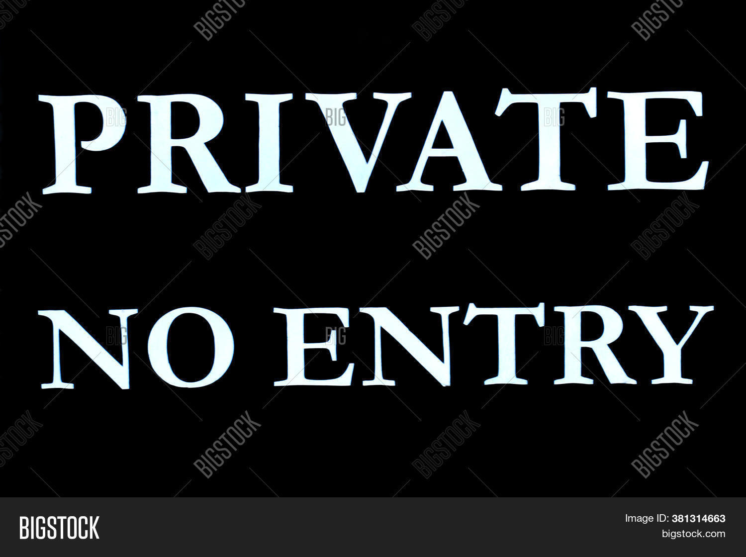 Black White Private No Image & Photo (Free Trial) | Bigstock