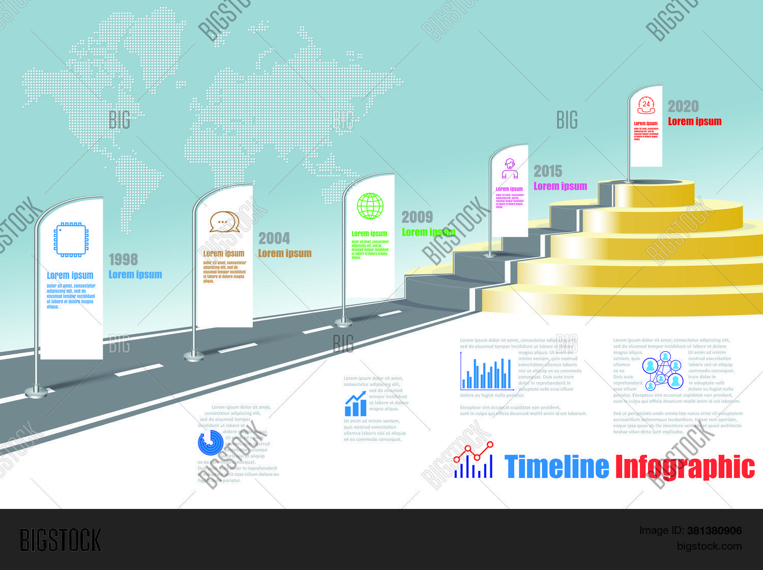 Business Road Map Vector & Photo (Free Trial) | Bigstock