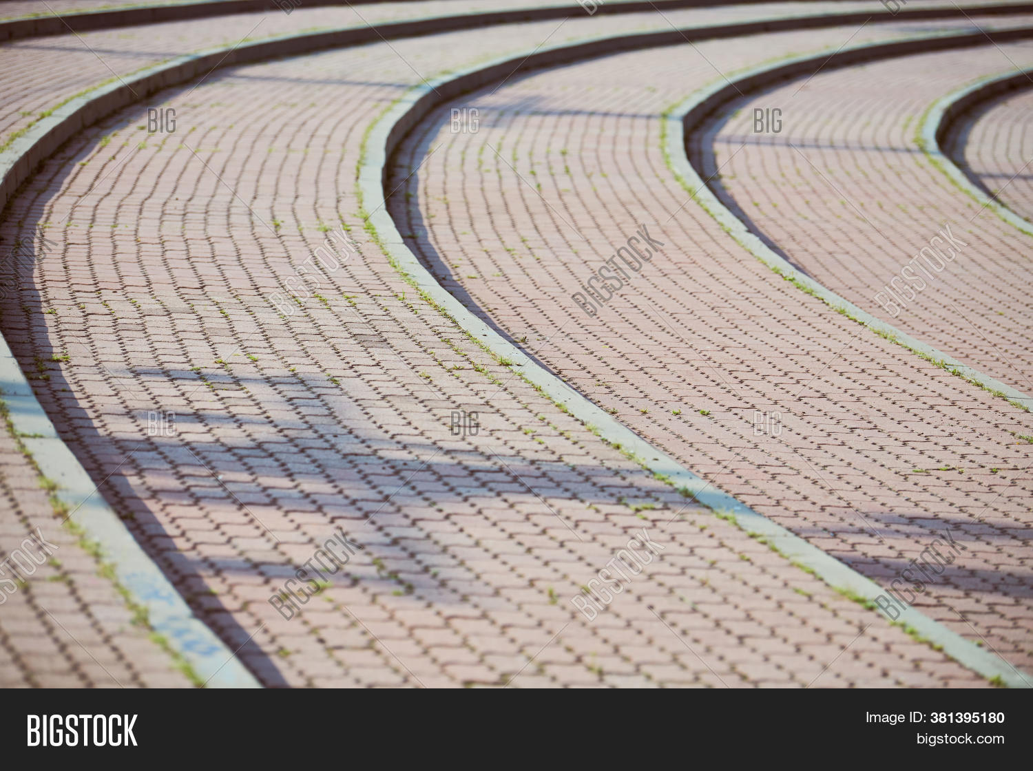 Circle Tile Road. Image & Photo (Free Trial) | Bigstock