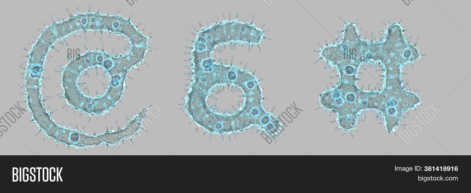 Alphabet Made Virus Image & Photo (Free Trial) | Bigstock