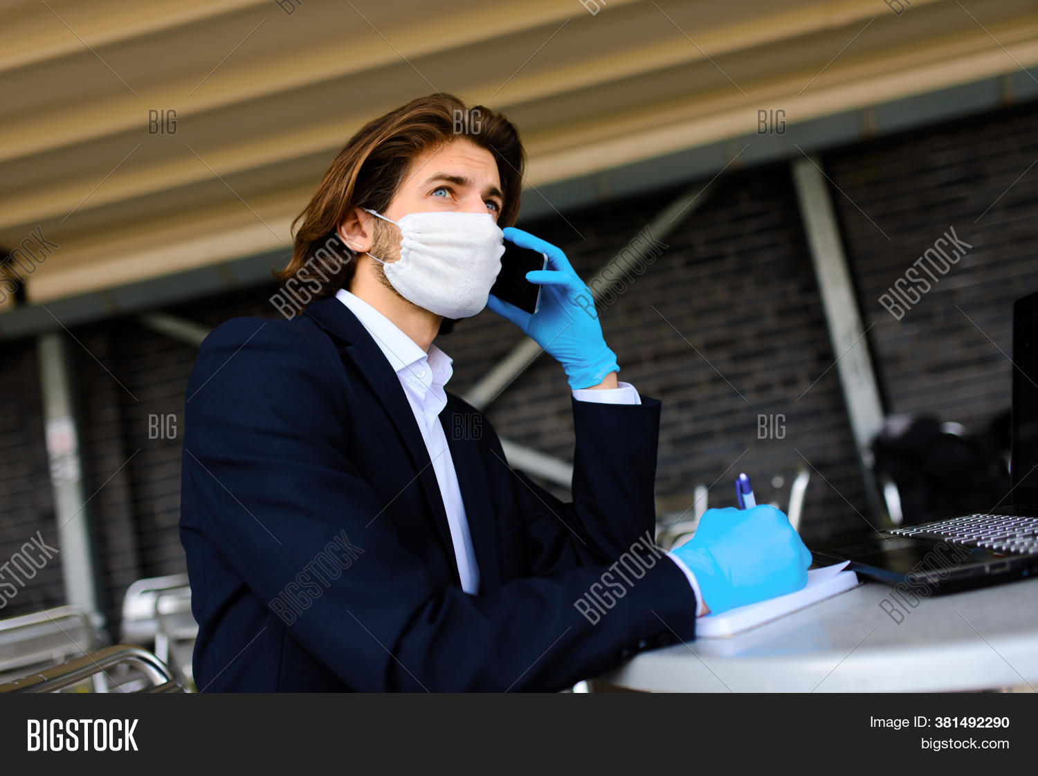 Young Man Medical Mask Image & Photo (Free Trial) | Bigstock