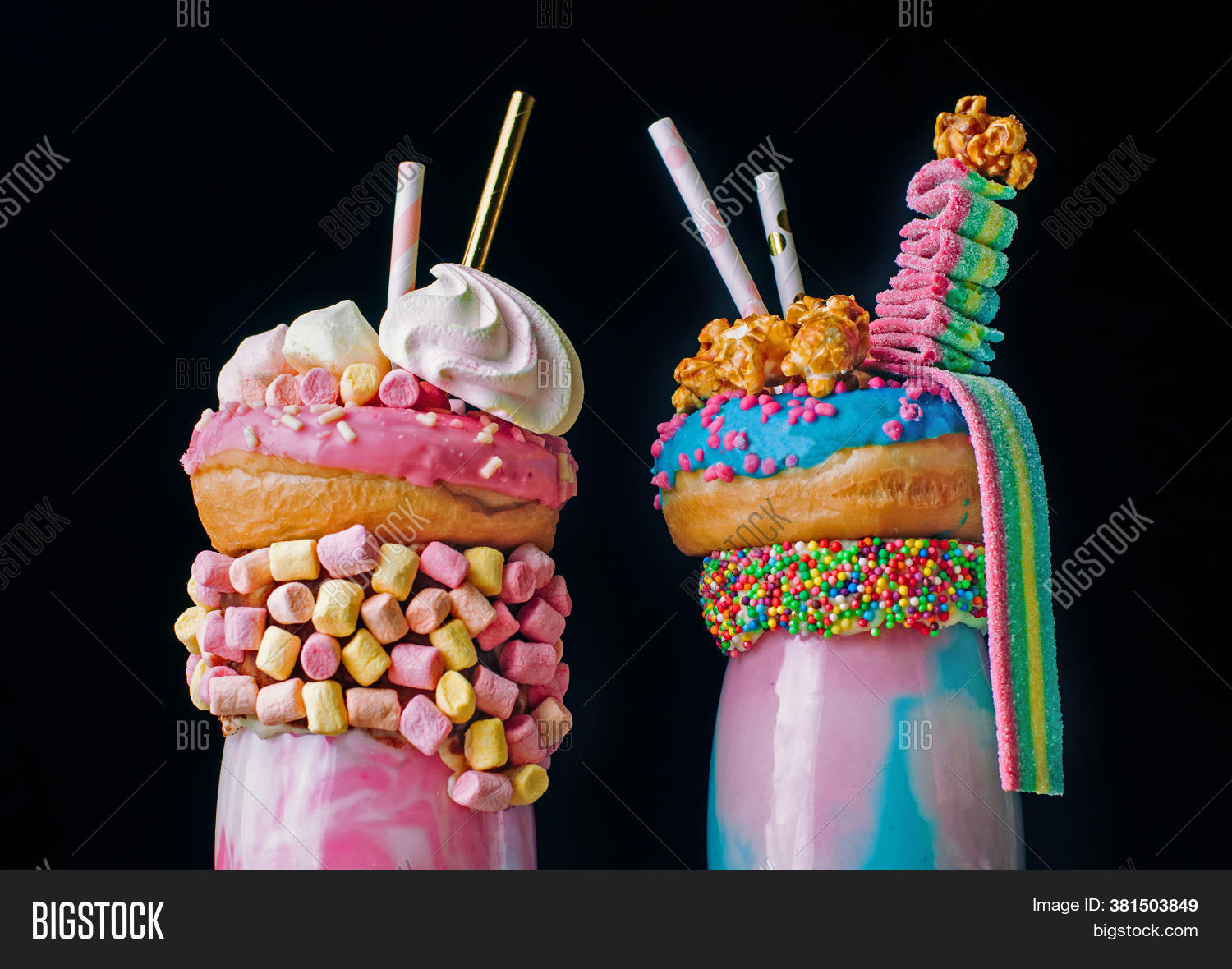 Close Two Freak Shakes Image & Photo (Free Trial) | Bigstock