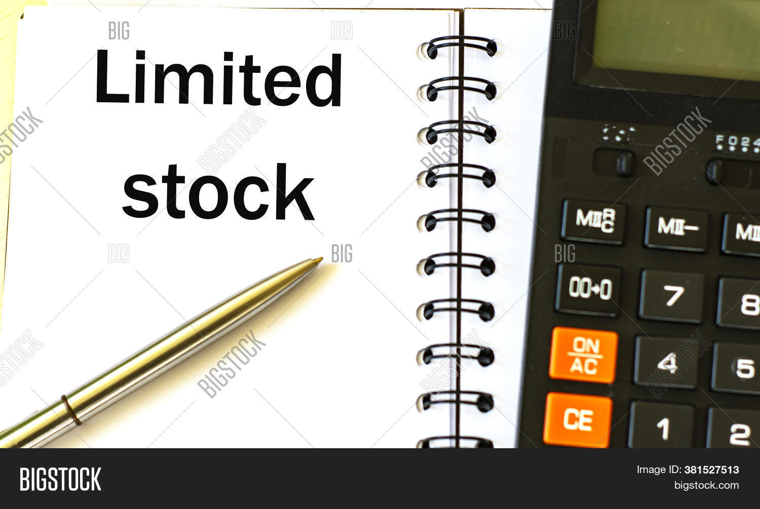 Limited Stock - Words Image & Photo (Free Trial) | Bigstock