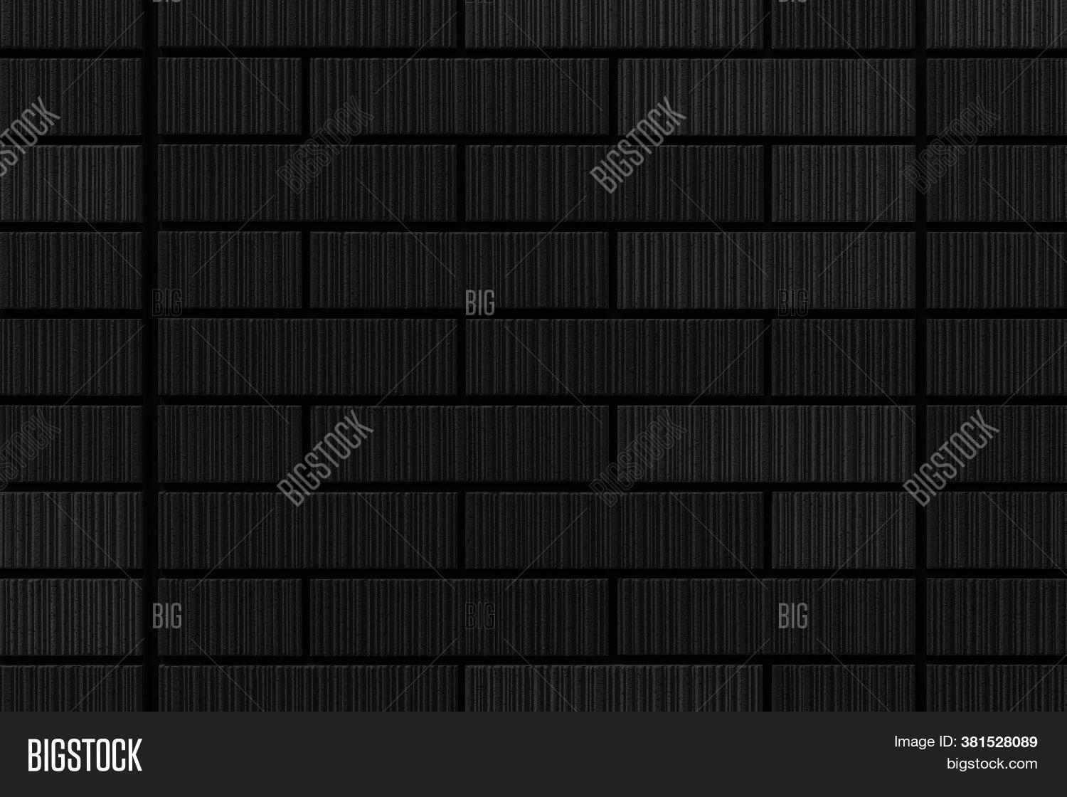 Black Stone Brick Wall Image & Photo (Free Trial) | Bigstock
