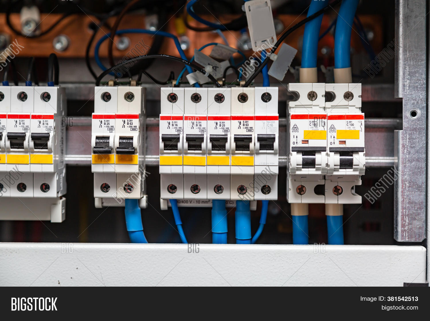 Circuit Breakers Close Image & Photo (Free Trial) | Bigstock