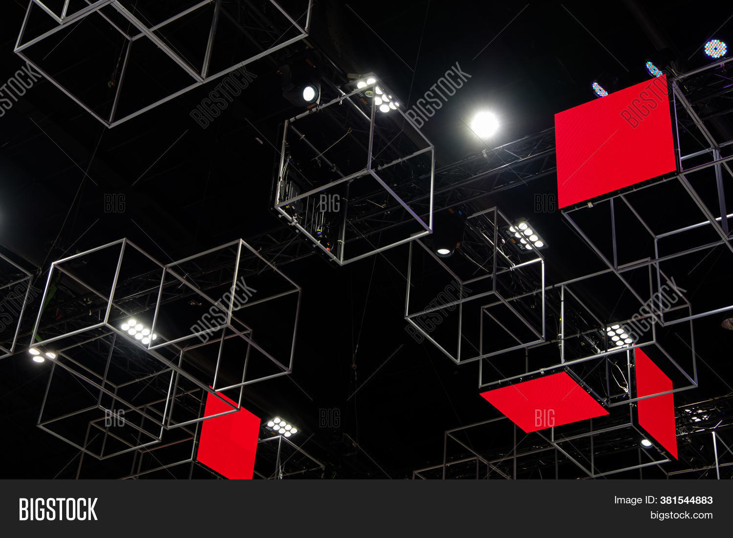 Metal Cube Box Led Image & Photo (Free Trial) | Bigstock