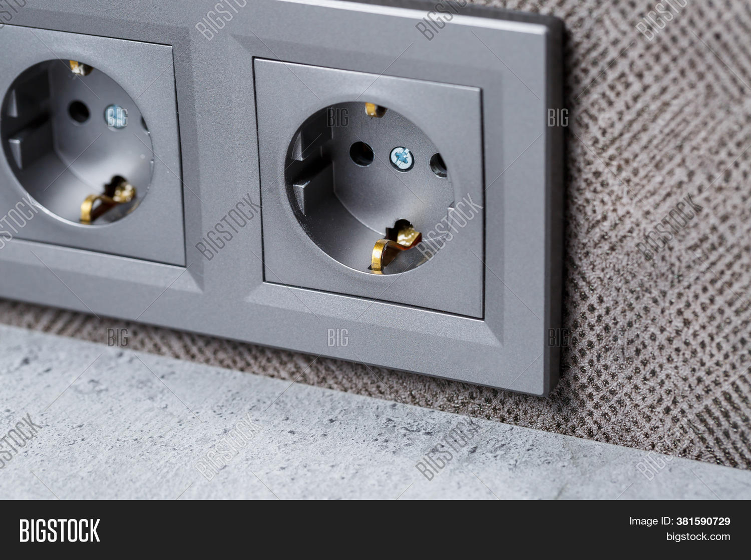 Socket Gray Ground Image & Photo (Free Trial) | Bigstock