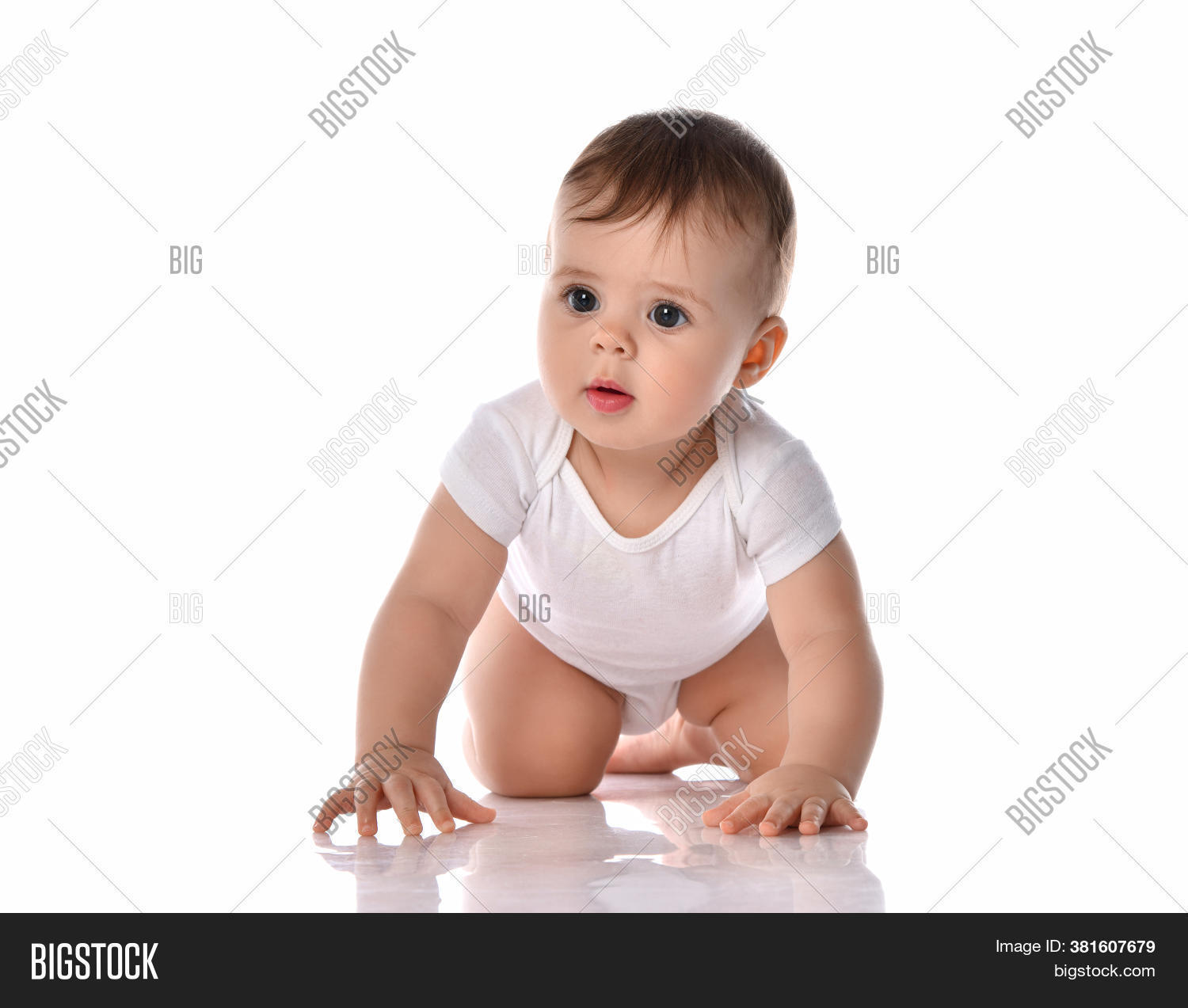 Curious Infant Baby Image & Photo (Free Trial) | Bigstock