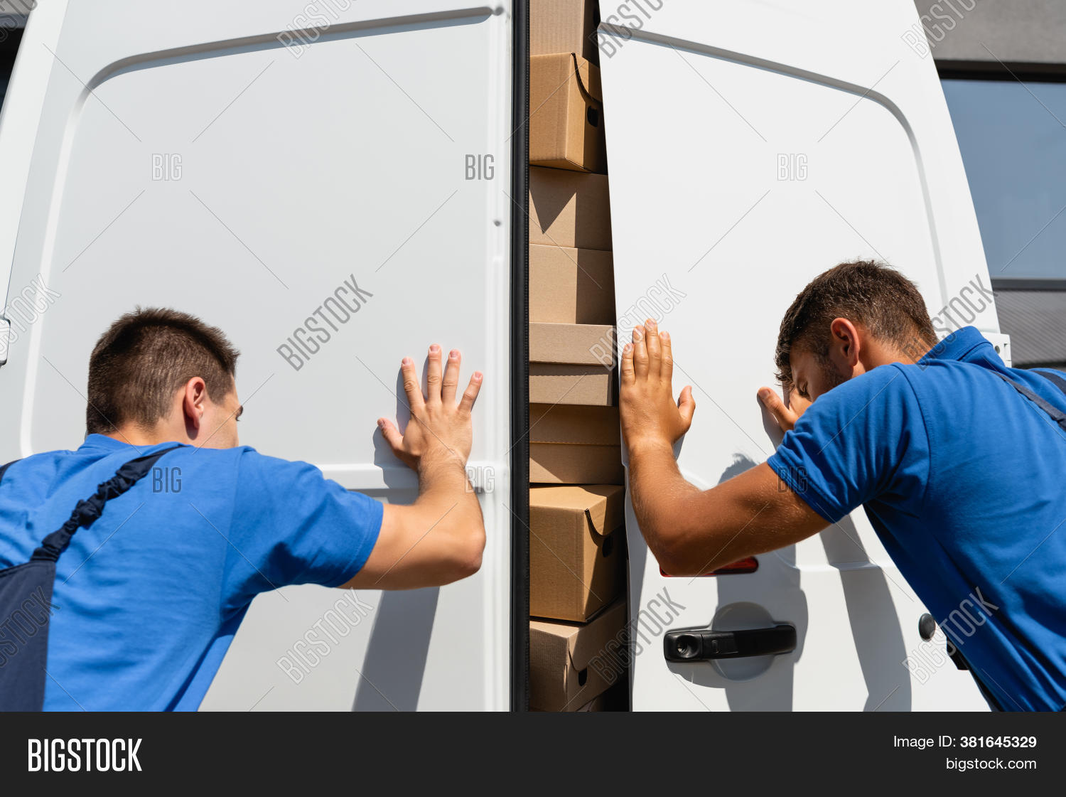 Back View Loaders Image & Photo (Free Trial) | Bigstock