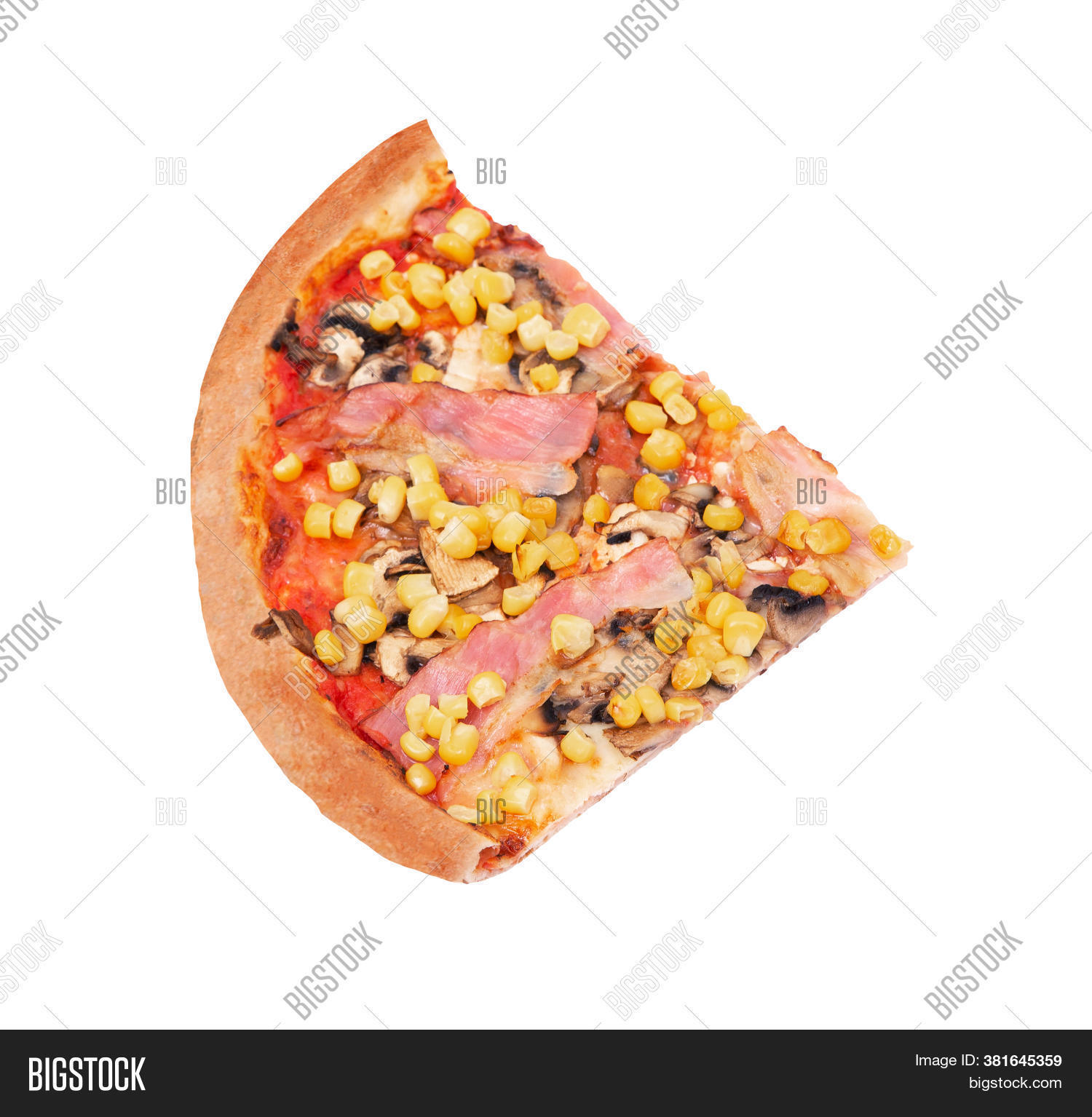 Quarter Tasty Pizza Image & Photo (Free Trial) | Bigstock