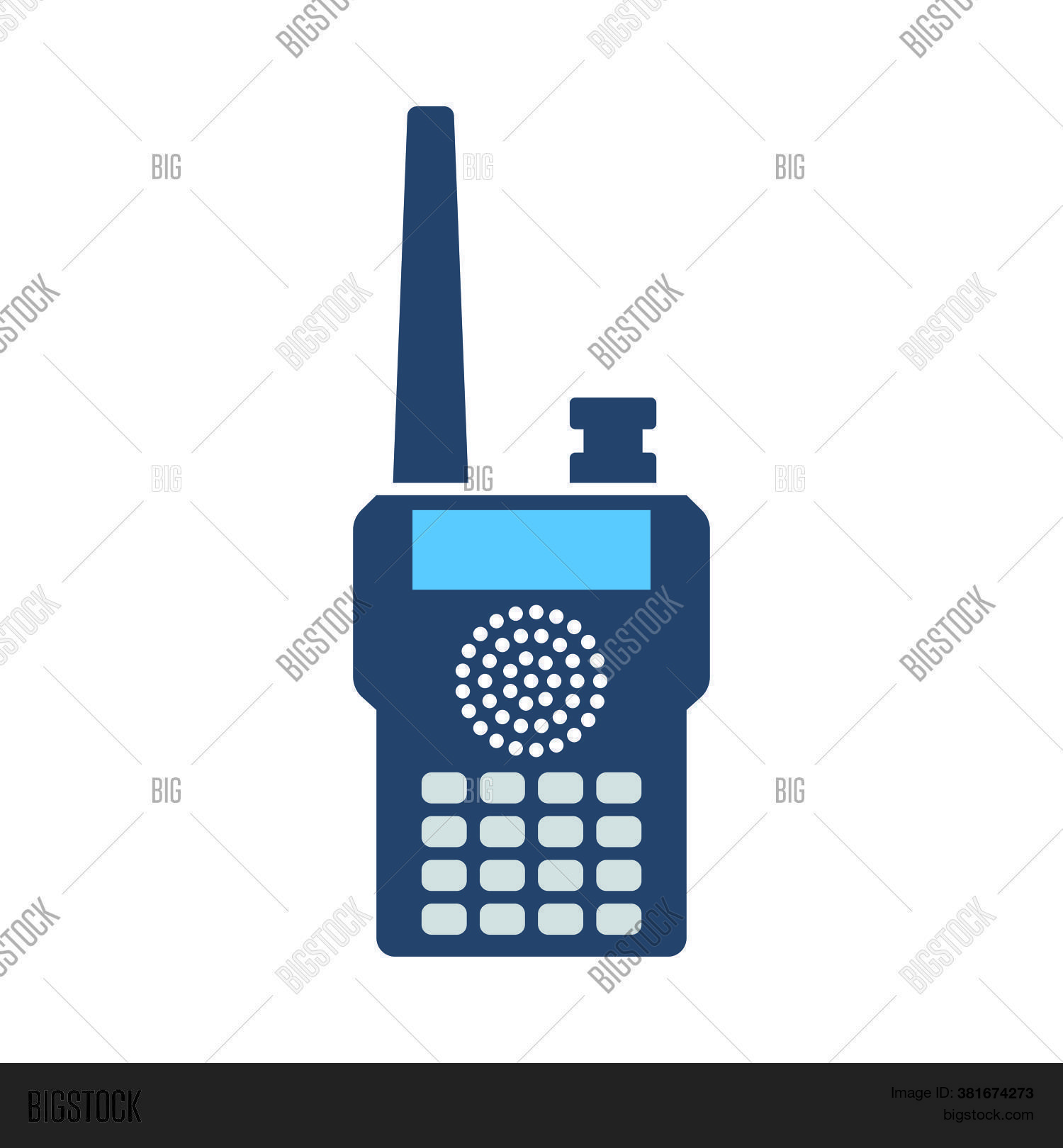 Portable Radio Icon. Vector & Photo (Free Trial) | Bigstock