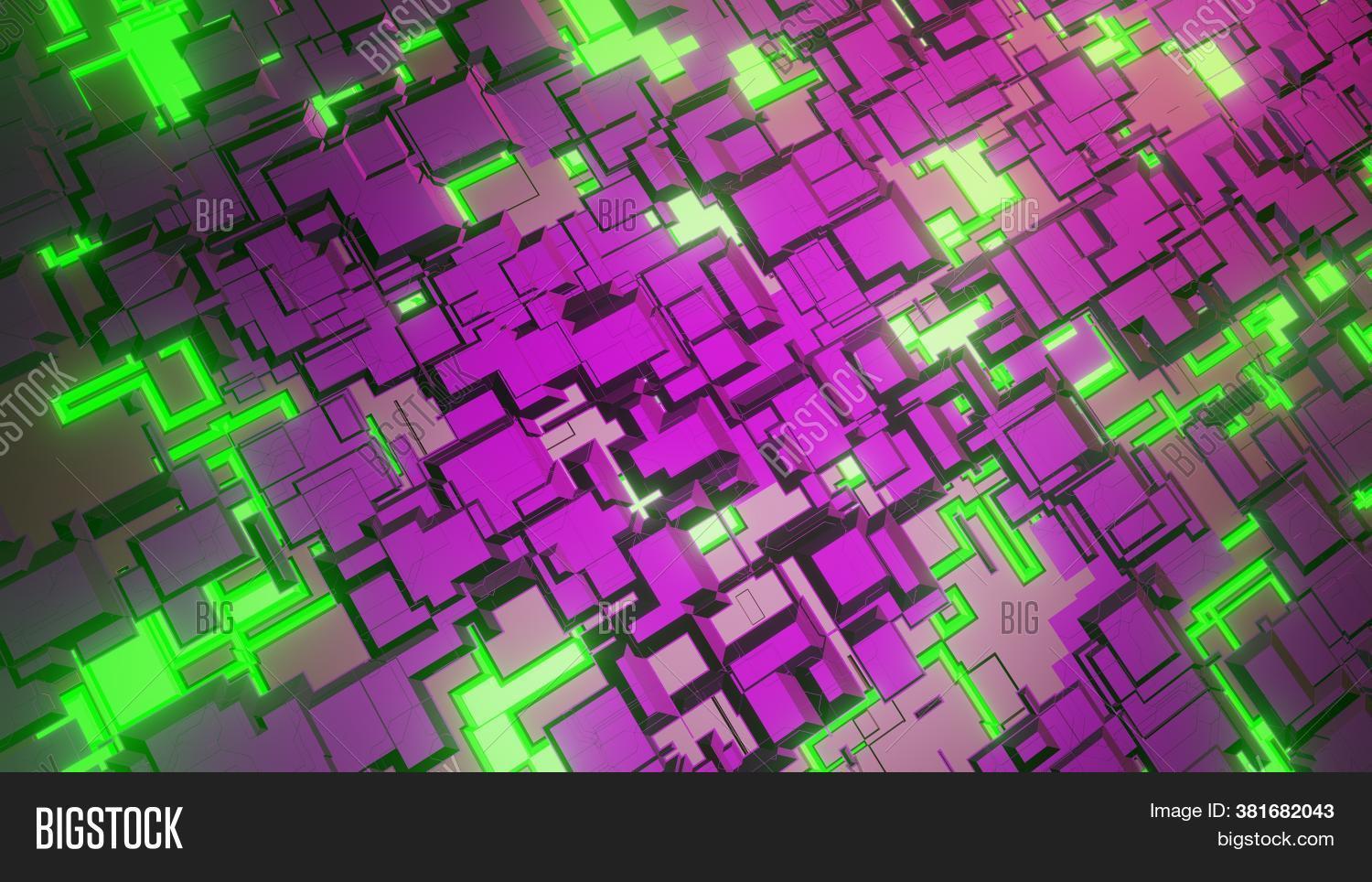 Modern Tech Pattern. Image & Photo (Free Trial) | Bigstock