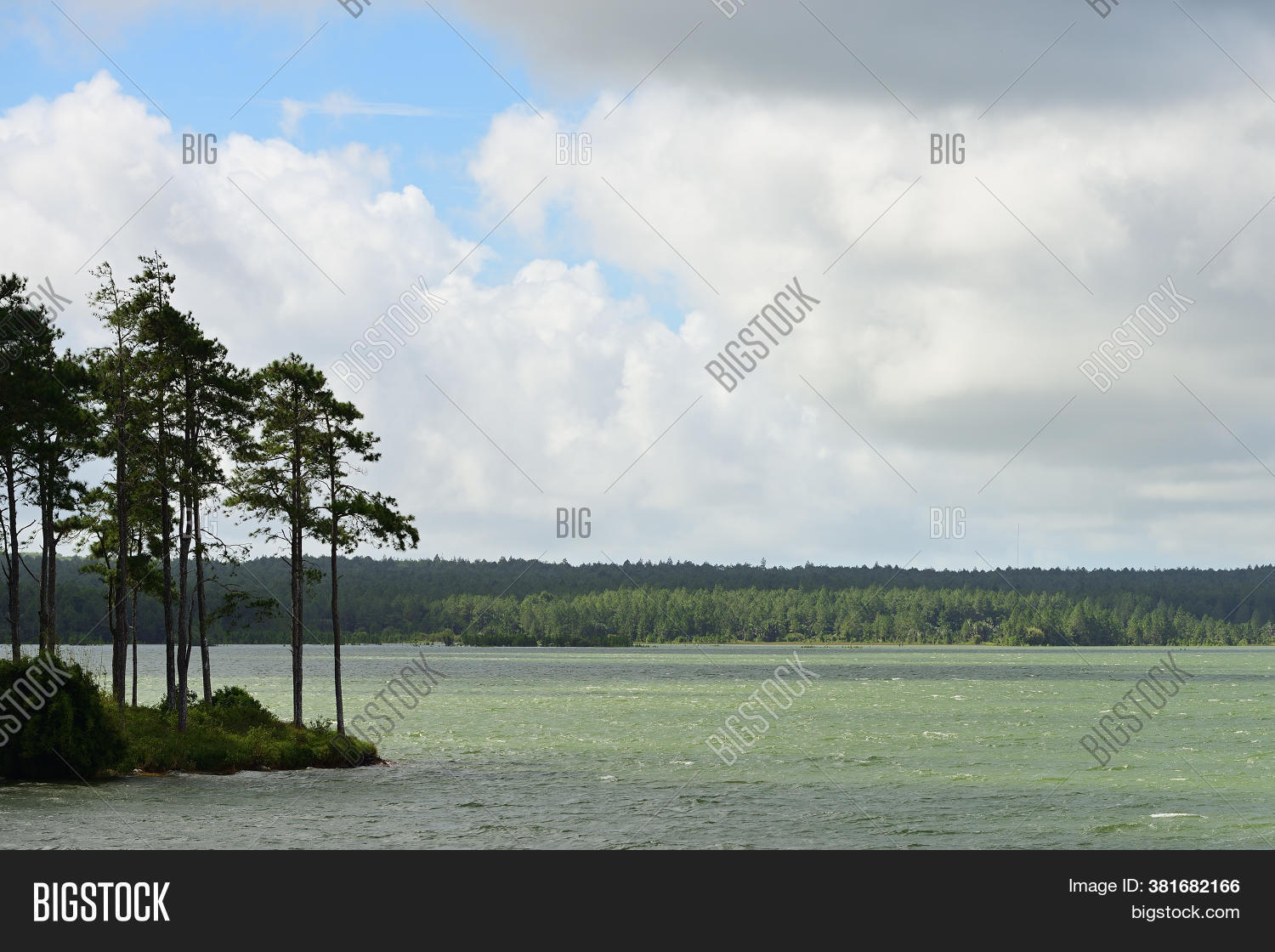Mare Longue Reservoir Image & Photo (Free Trial) | Bigstock