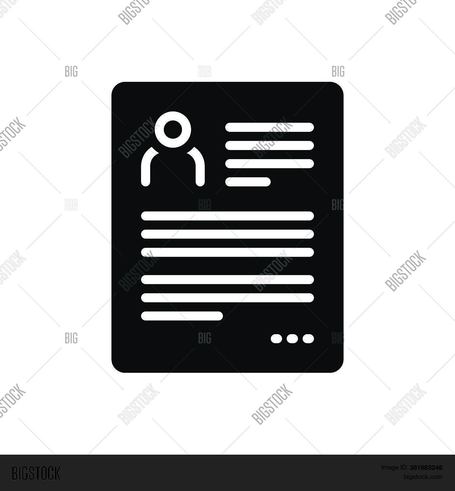 Black Solid Icon Vector & Photo (Free Trial) | Bigstock