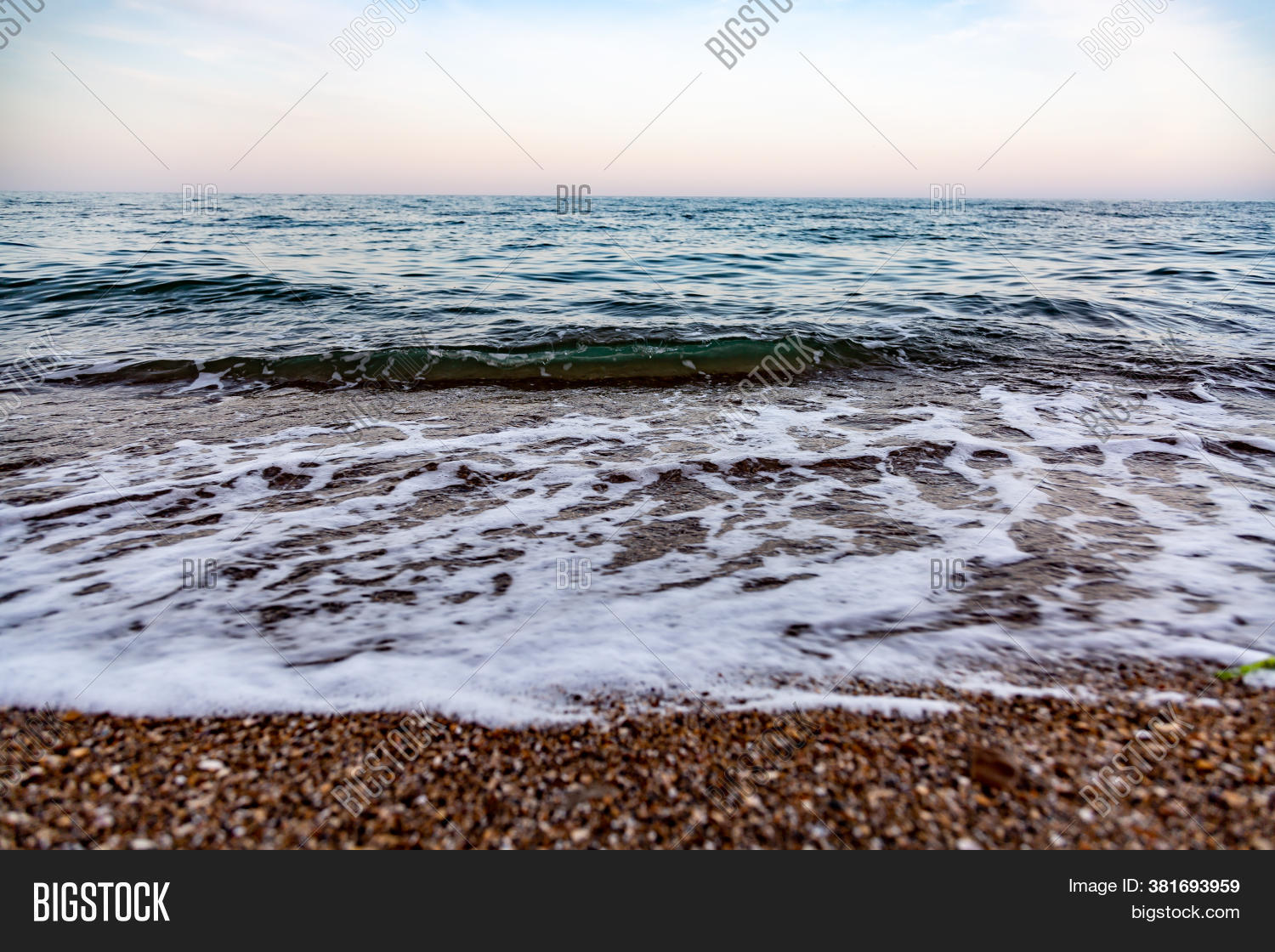 Calm Sea Waves Against Image & Photo (Free Trial) | Bigstock