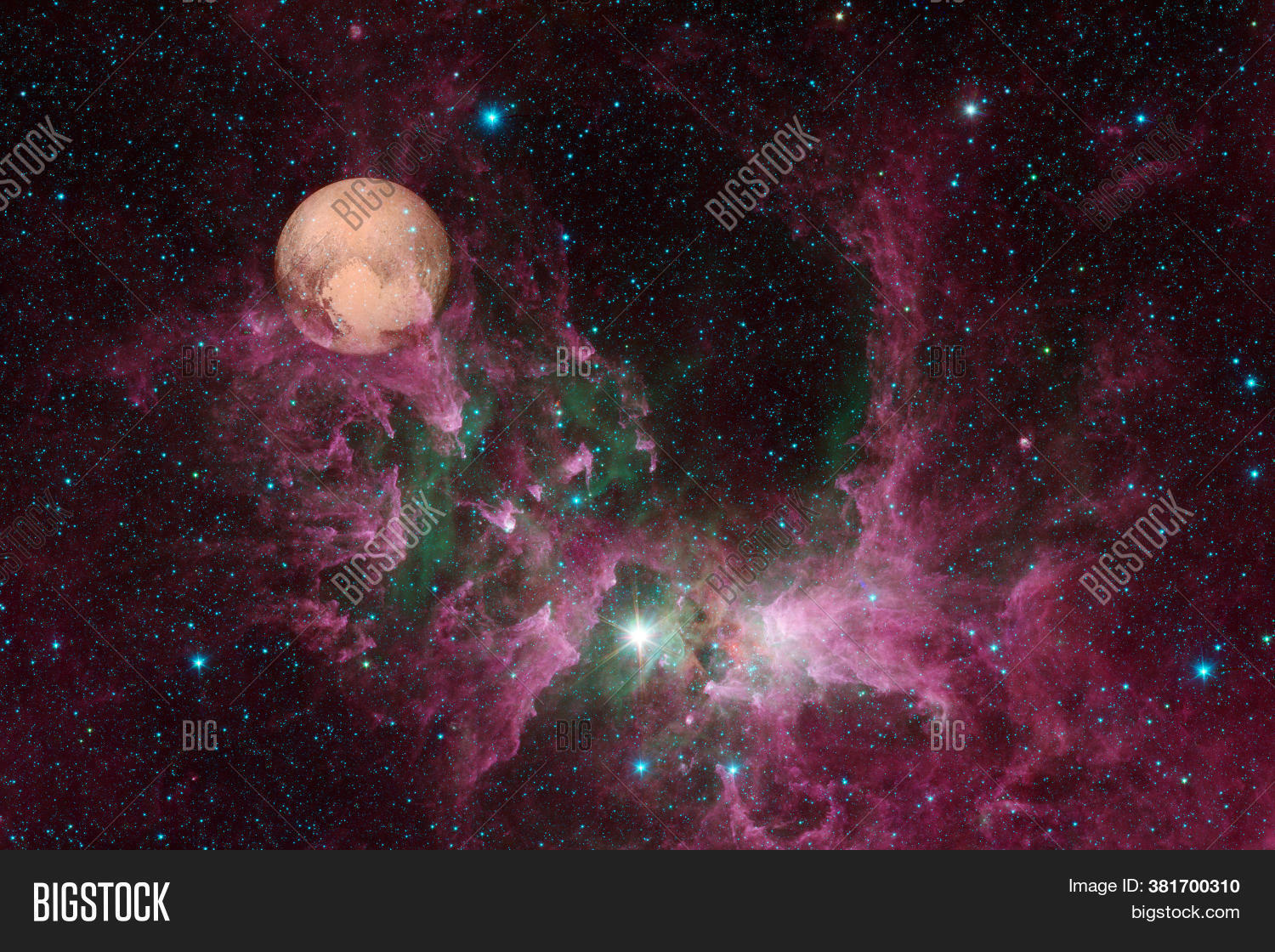 Pluto. Solar System. Image & Photo (Free Trial) | Bigstock