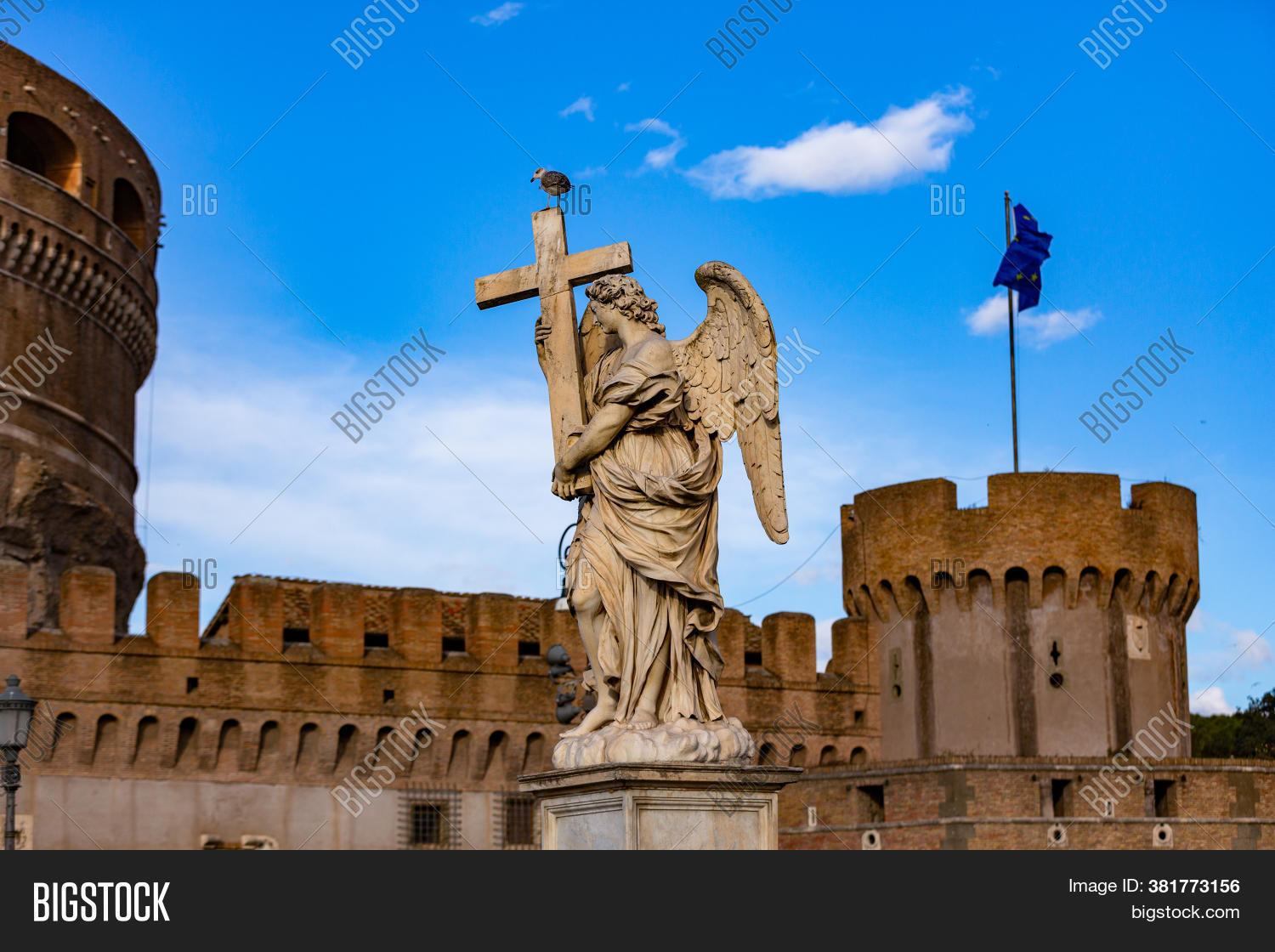 Angel Statue On Saint Image & Photo (Free Trial) | Bigstock