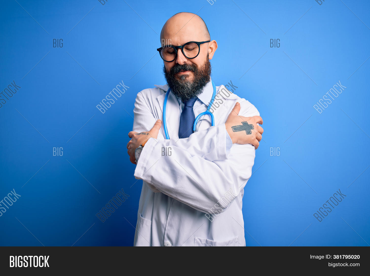 Handsome Bald Doctor Image & Photo (Free Trial) | Bigstock
