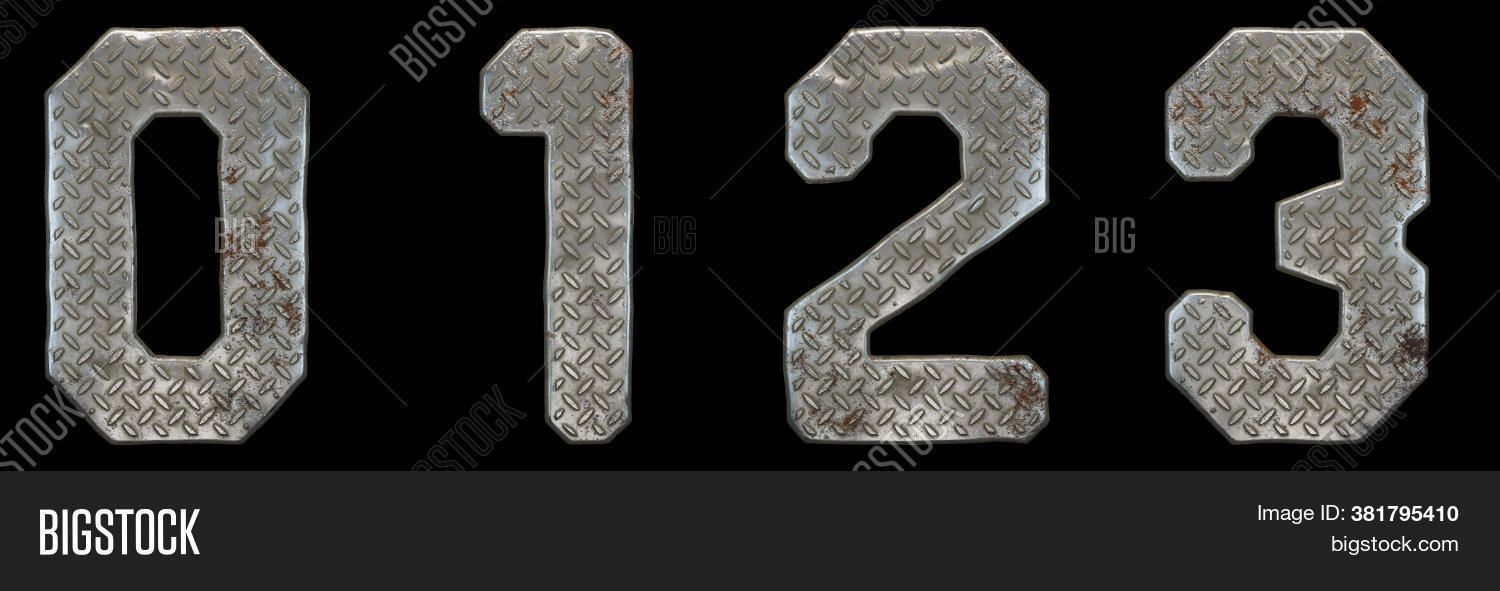 Set Numbers 0, 1, 2, 3 Image & Photo (Free Trial) | Bigstock