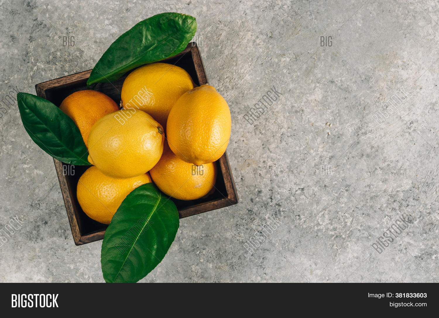 Fresh Lemons Old Box Image & Photo (Free Trial) | Bigstock