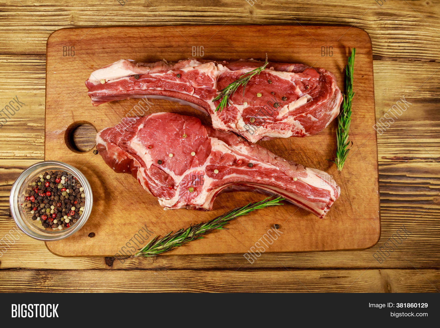 Raw Fresh Beef Rib Eye Image & Photo (Free Trial) | Bigstock