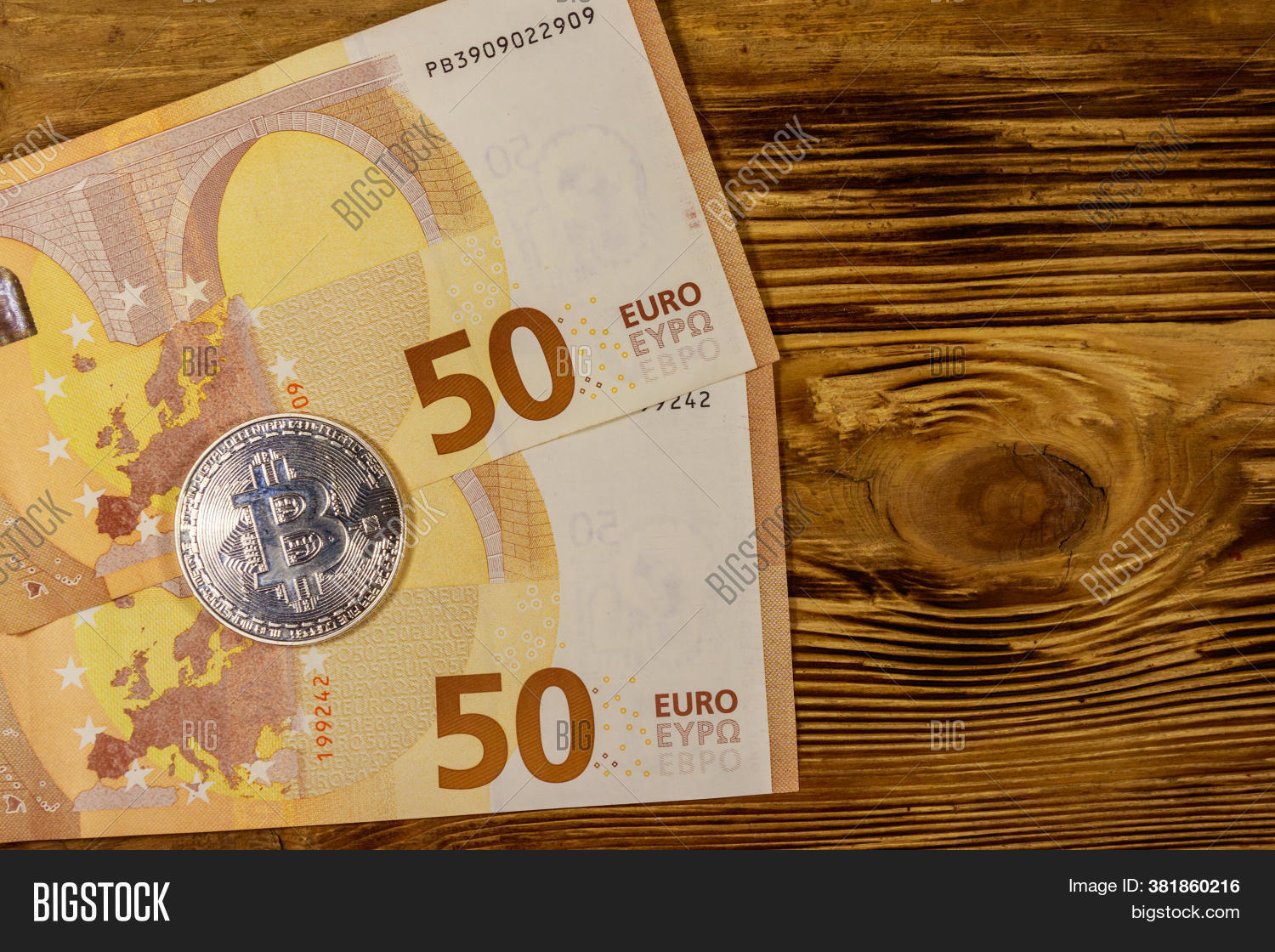 Fifty Euro Banknotes Image & Photo (Free Trial) | Bigstock