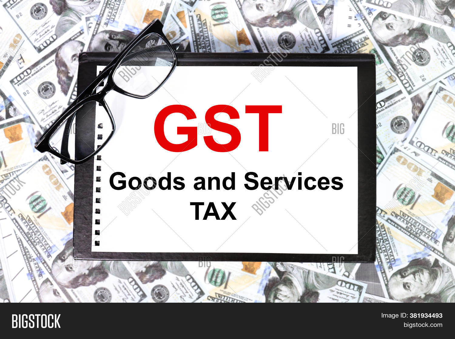 Word Gst Text On Goods Image & Photo (Free Trial) | Bigstock