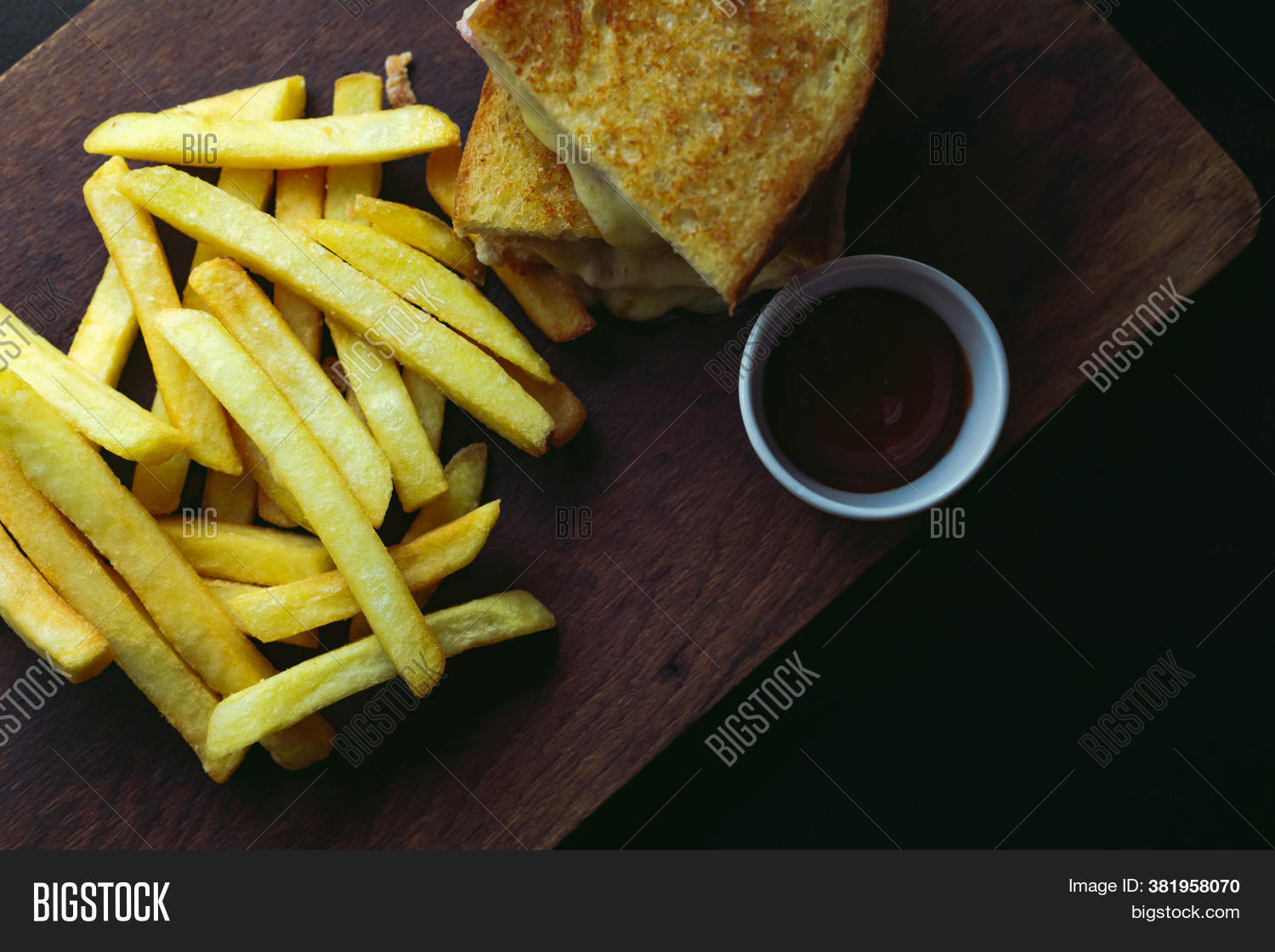 Plate French Fries Image & Photo (Free Trial) | Bigstock