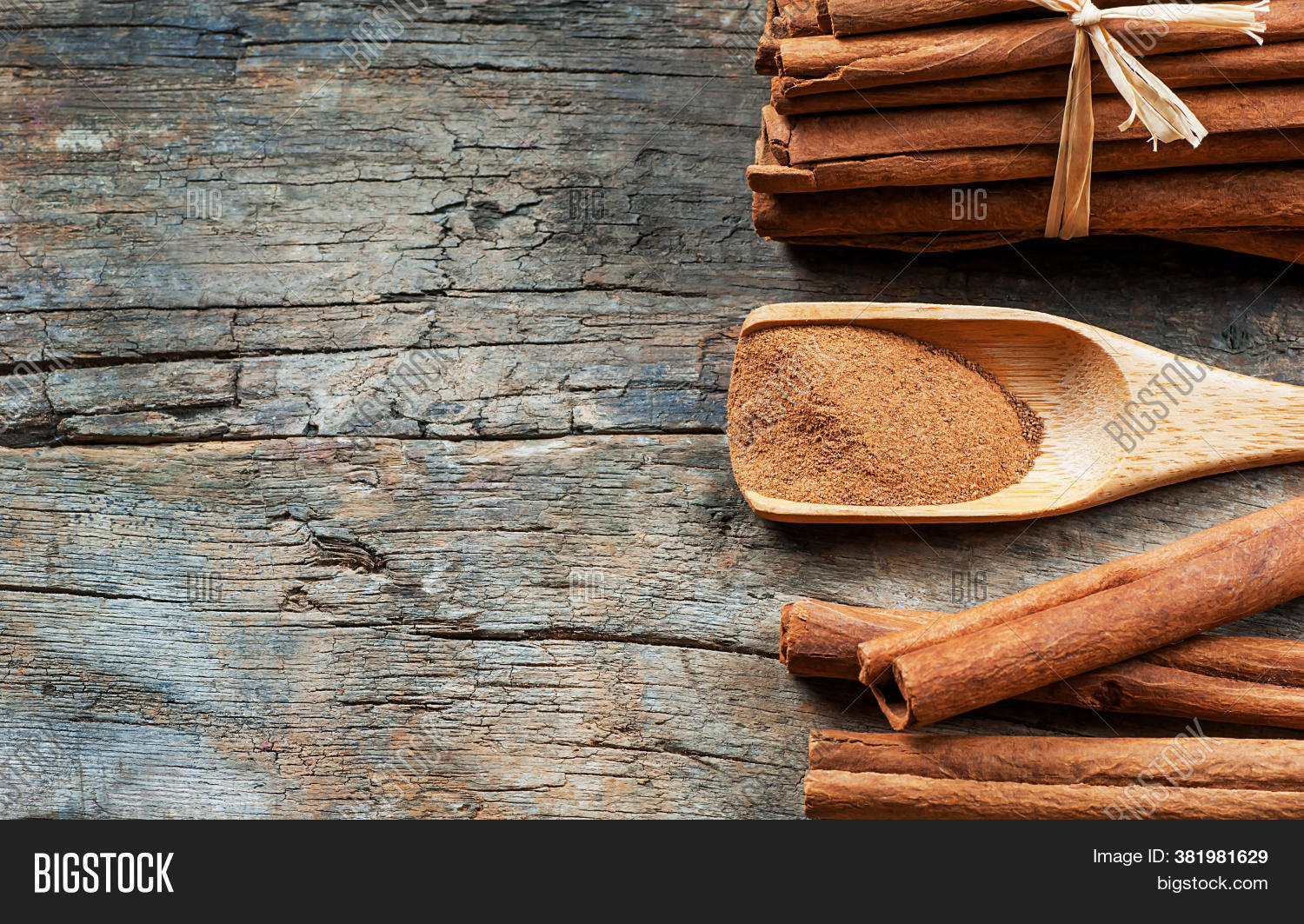 Close Cinnamon Sticks Image & Photo (Free Trial) | Bigstock