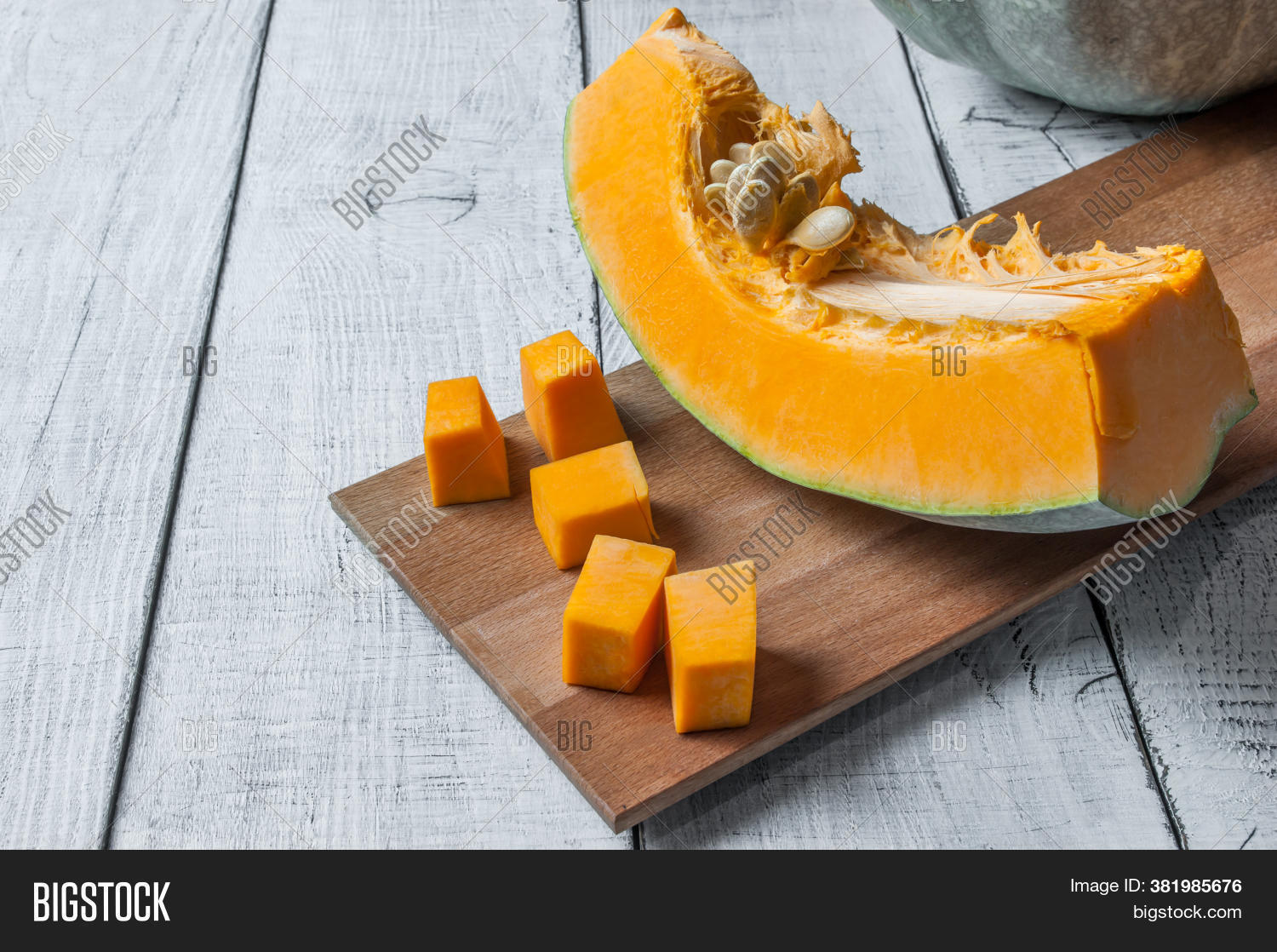 Sliced Chopped Pumpkin Image & Photo (Free Trial) | Bigstock