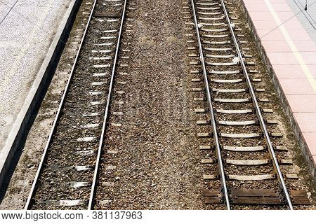 Railway Top View Image & Photo (Free Trial) | Bigstock