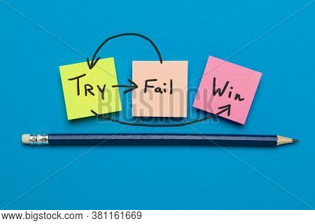 Try - Fail - Success. Image & Photo (Free Trial) | Bigstock