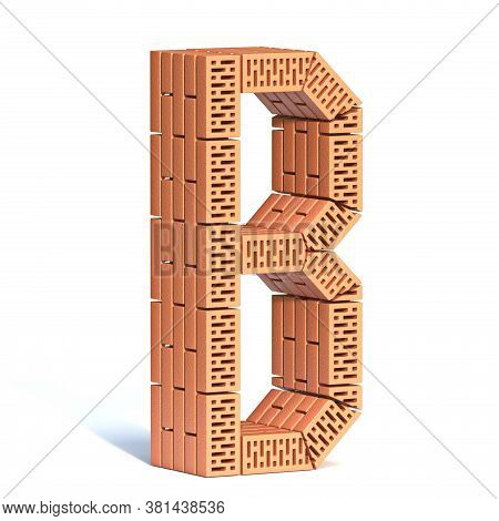 Brick Wall Font Letter Image & Photo (Free Trial) | Bigstock