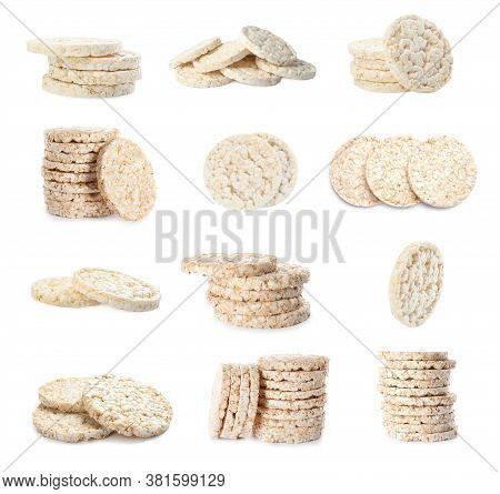 Set Puffed Corn Cakes Image & Photo (Free Trial) | Bigstock